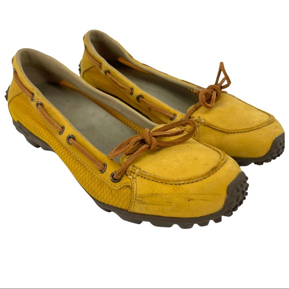 Merrell | Shoes | Merrell Marina Leather Loafer Vibram Driving Shoes ...